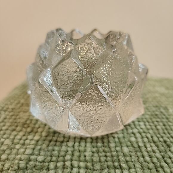 Orrefors Kostaboda | Accents | Orrefors Sweden Crystal Votive Candle ...